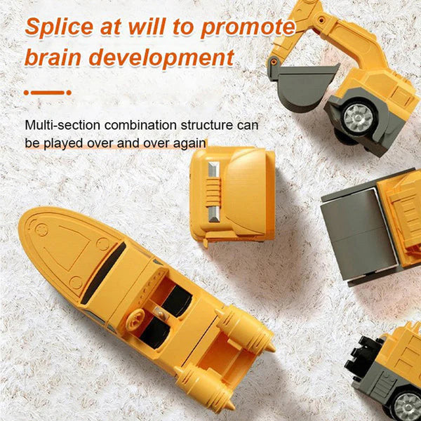 Magnetic RoboCar Set - Transform Playtime into Education – Smartoon Kids