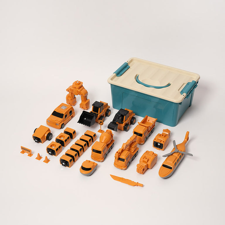 Magnetic RoboCar Set - Transform Playtime into Education – Smartoon Kids